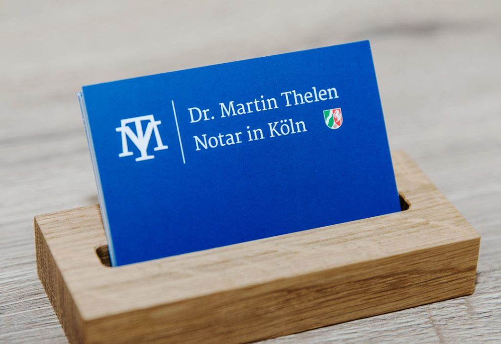 Kontakt – Notar Dr. Martin Thelen